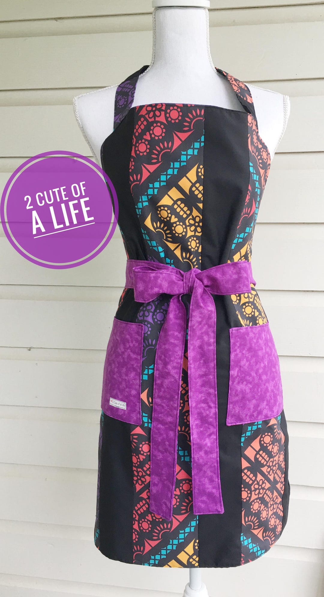 Aprons for Women/aprons for Adults/full Size Apron/day of the Dead/dia ...