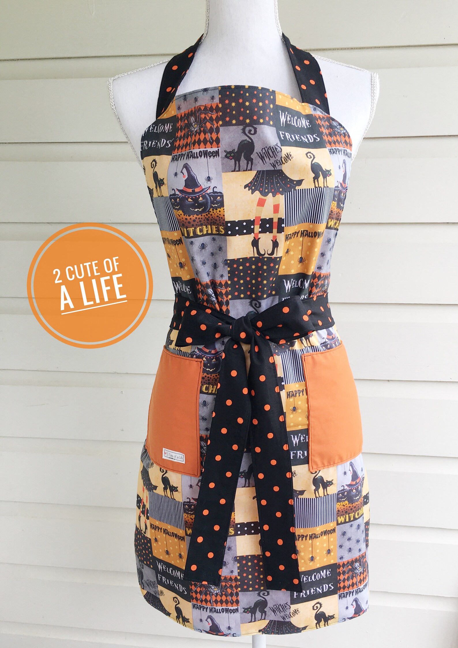 Aprons for Women/aprons for Adults/halloween/housewarming/autumn Aprons ...