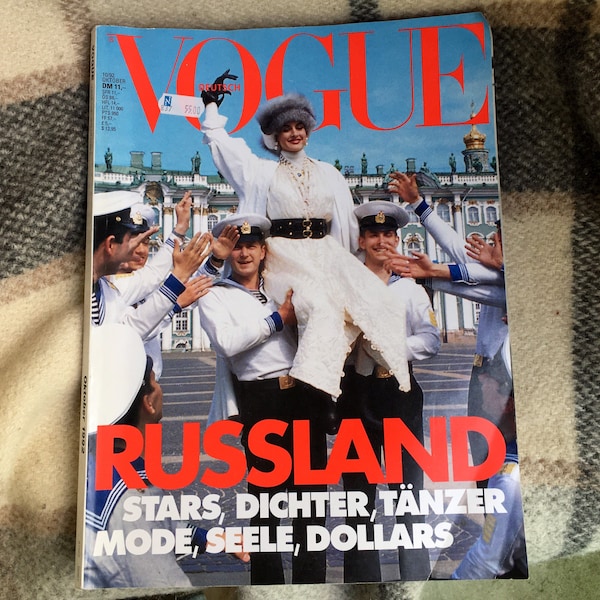 1992 Vogue - Etsy