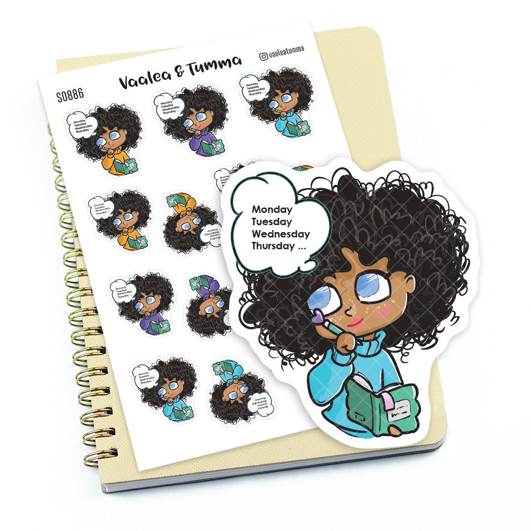 Planner stickers Zuri Planning | Etsy