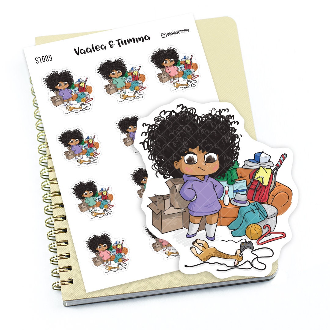 Planner Stickers "zuri" - Oh, What a Mess?, S1009/S1021 - Etsy