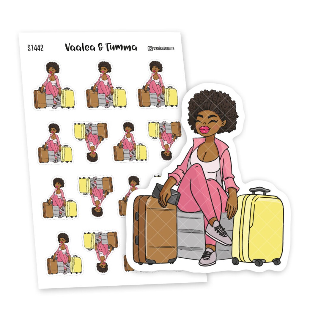 It’s Time to Travel Stickers for Planners | Fun and Creative Stickers ...