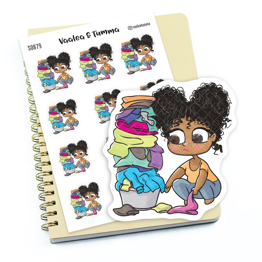Planner Stickers zuri Laundry - Etsy