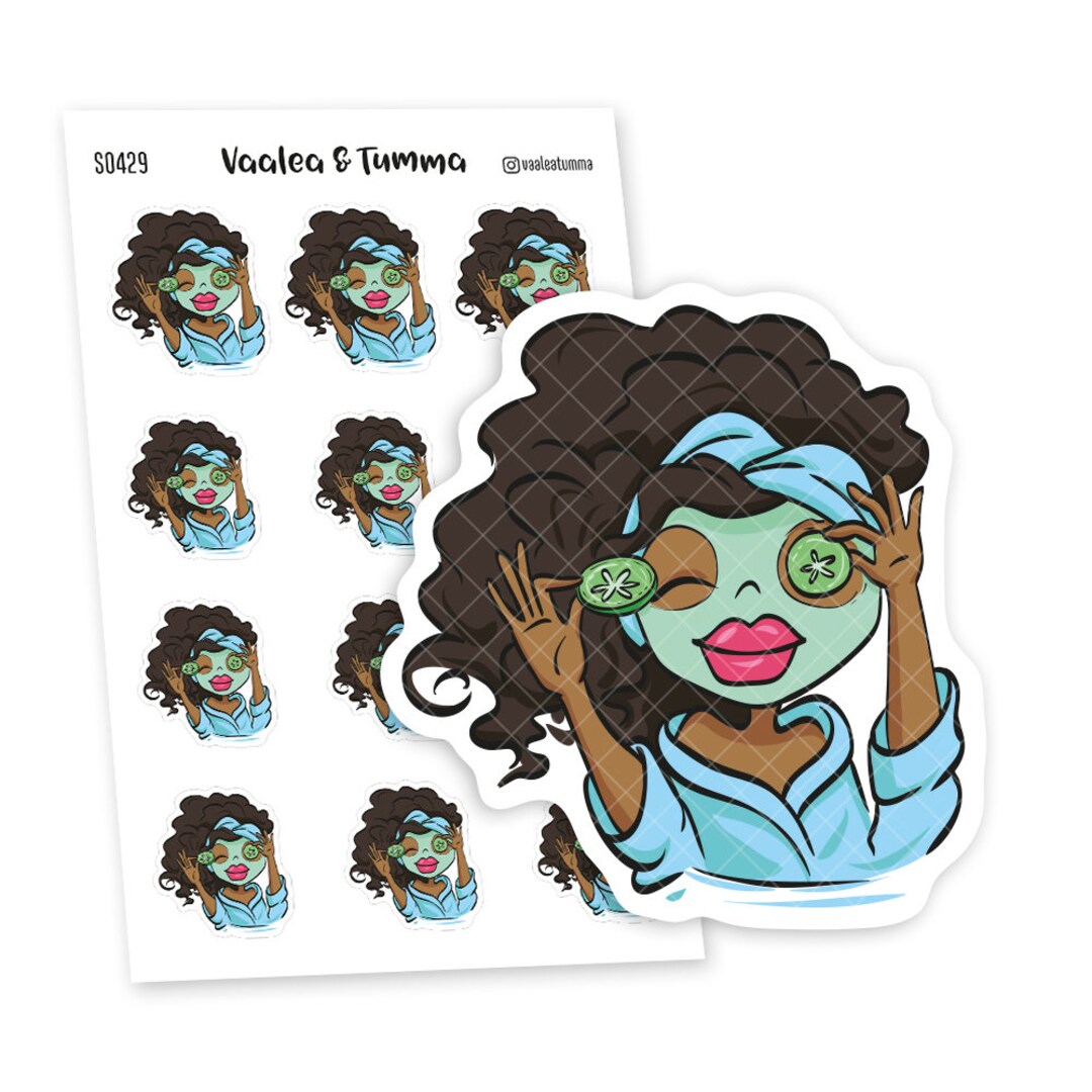 Love Yourself Planner Stickers, Nia - S0429/S0626, Beauty Stickers - Etsy