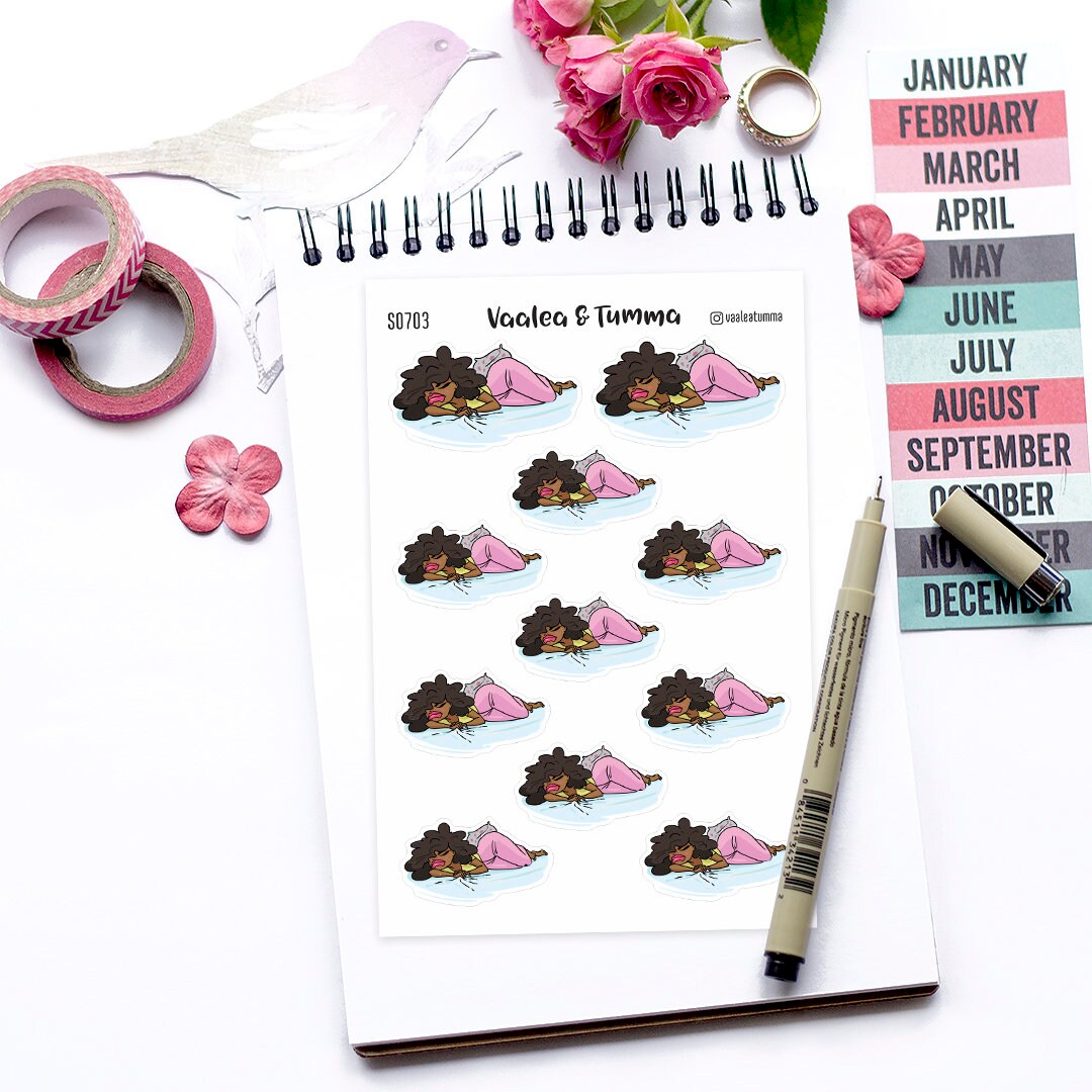 My Periods Planner Stickers Nia S0703/S0715 PMS - Etsy