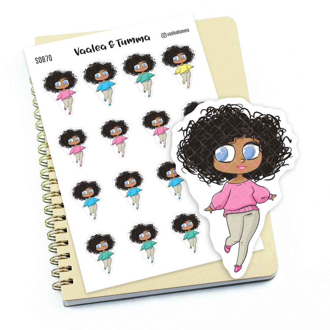 Planner Stickers zuri I Am Beautiful - Etsy