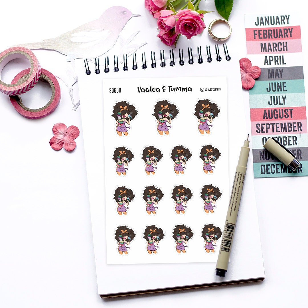 Good Food is Good Mood Planner Stickers, Kawaii Cooking Theme - Etsy