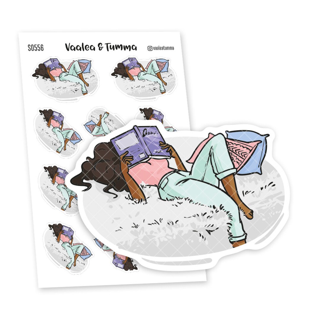 Planner Stickers "love Yourself More", Nia - S0556/S0574, Read Book ...