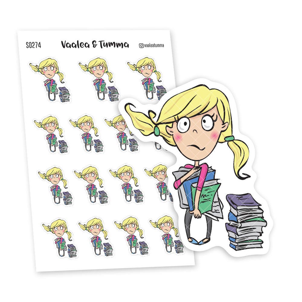 Did You Study Hard Today Planner Stickers Vaalea - Etsy