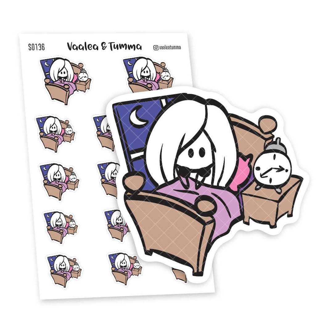 Ensi Planner Stickers Sleepless Nights, S0136, No Sleep Stickers ...