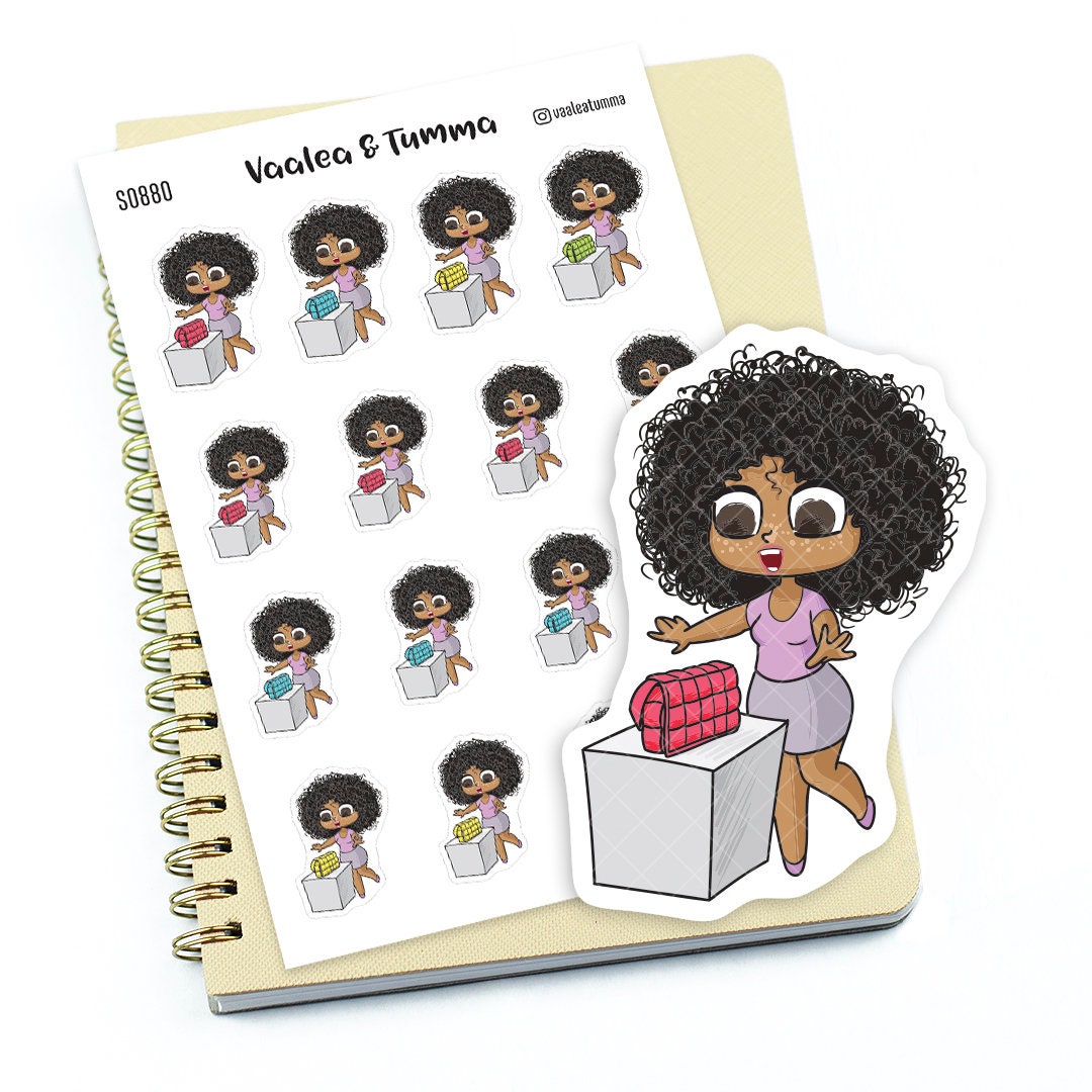 Planner stickers Zuri Handbags speak louder than | Etsy