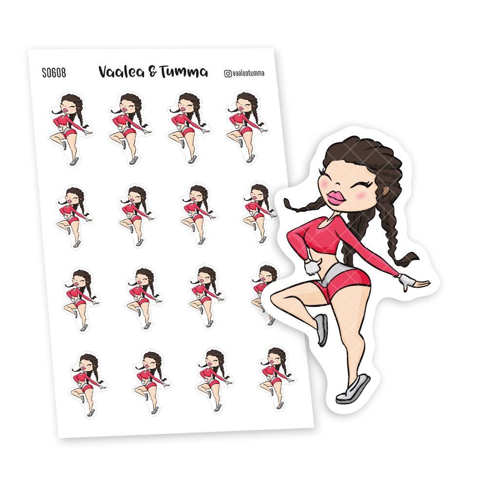 Zumba is My Happy Hour Planner Stickers Nia S0408/S0608 | Etsy