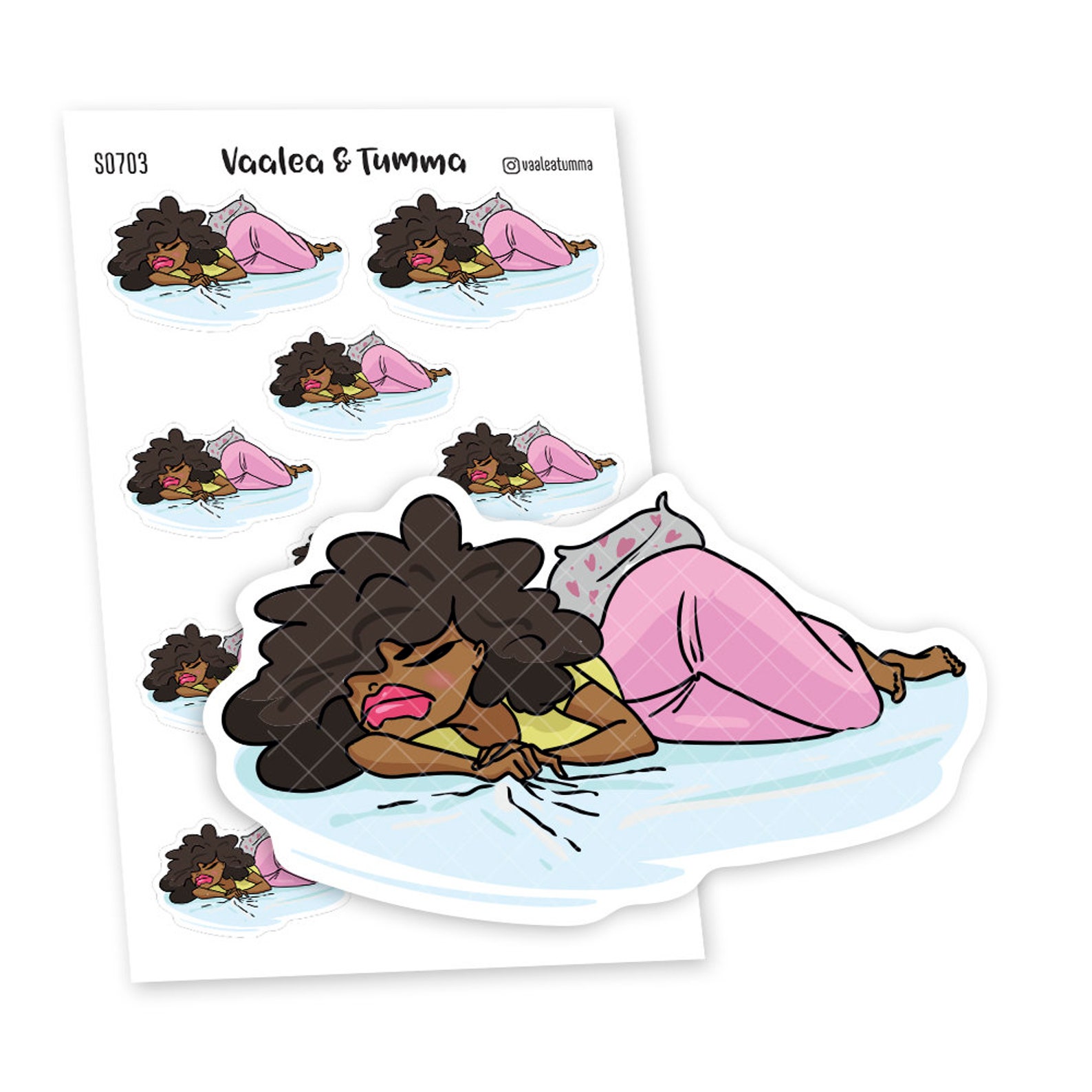 My Periods Planner Stickers Nia S0703/S0715 PMS - Etsy