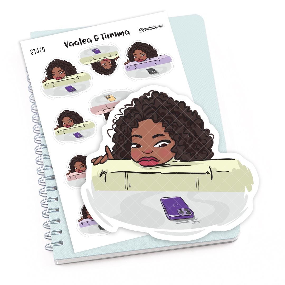Waiting for the Call Sticker | Anticipation, Jada - S1479 - Etsy