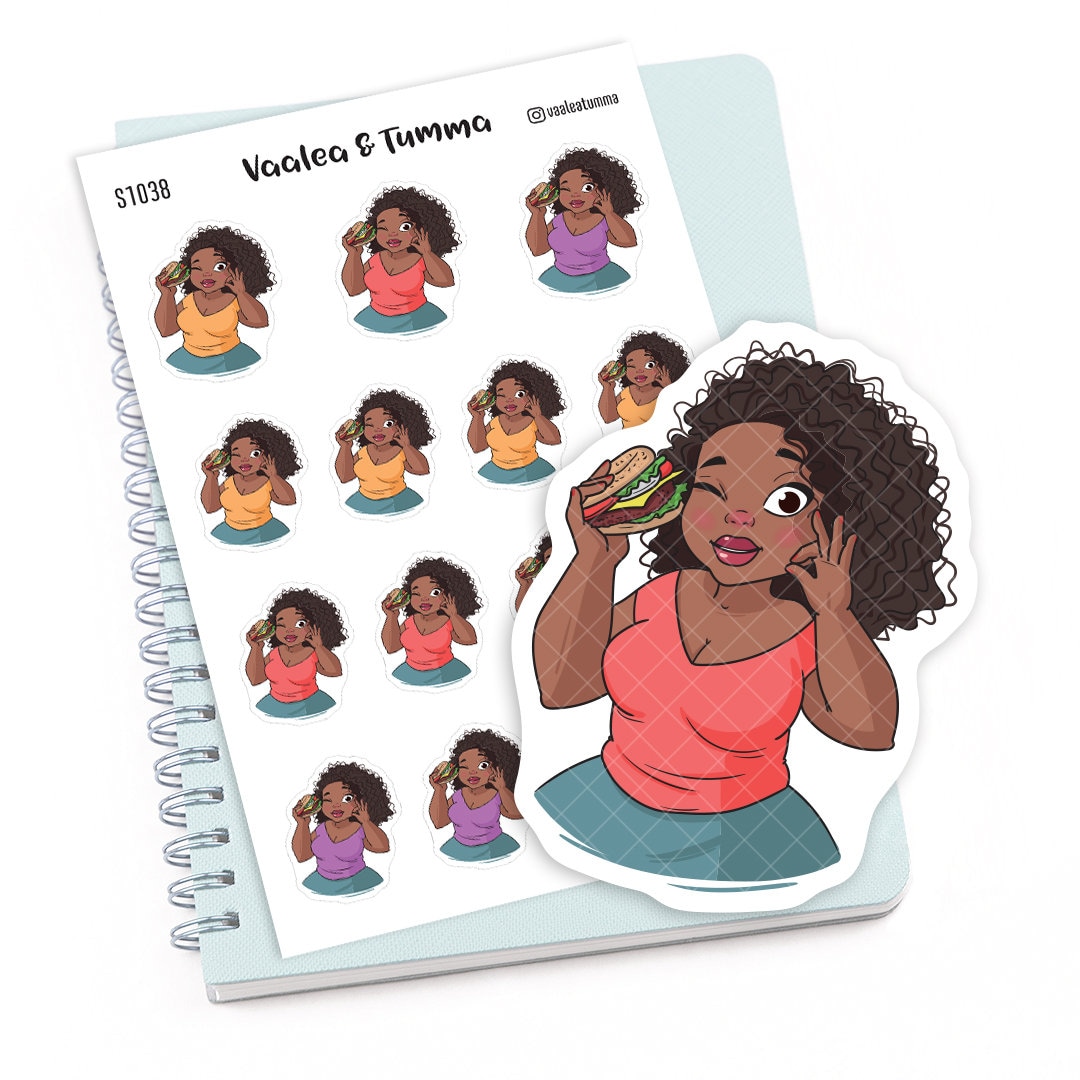 Planner Stickers "jada" - Life is Better With Burger, S1038 - Etsy