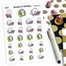 Planner Stickers Ensi - Lazy Day, S0098, Cute Stickers, Relax Stickers ...