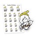 Sledding Planner Stickers, Ensi S0196, Winter Planner Stickers, Cute ...