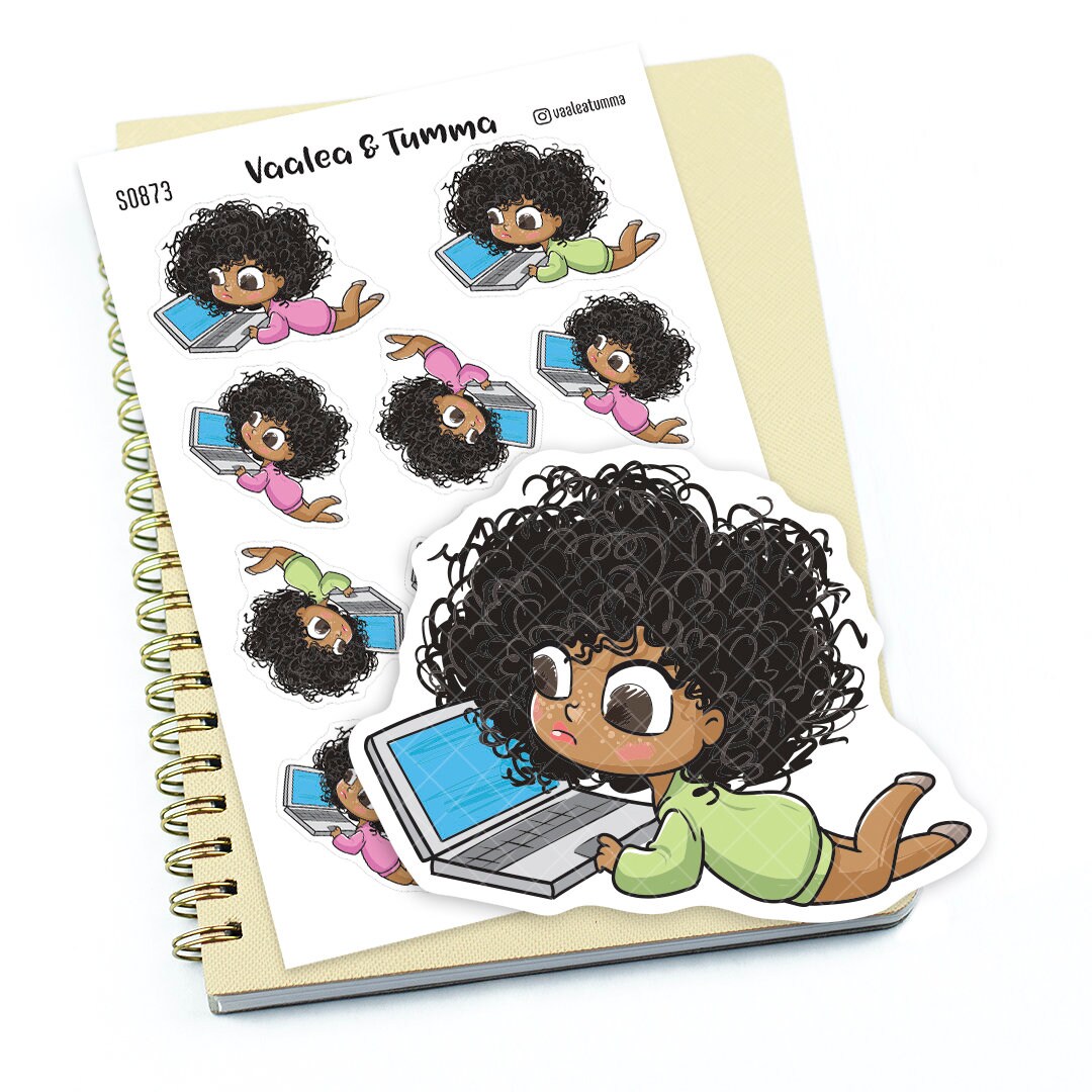 Planner Stickers "zuri" - Work Hard. Dream Big, S0873/s0897/s0873blue ...
