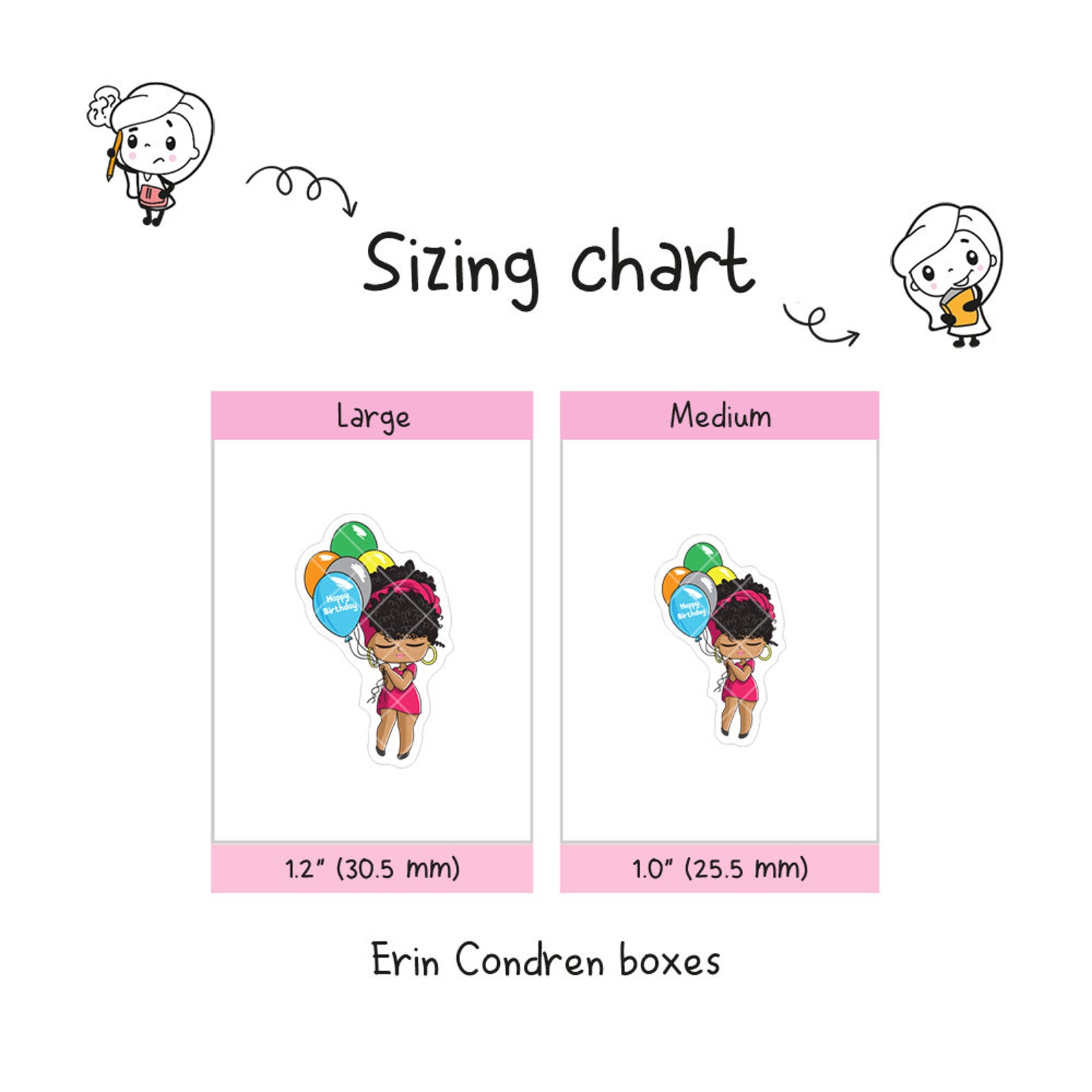 Planner Stickers "zuri" - Happy Birthday, S0940/S0949 - Etsy