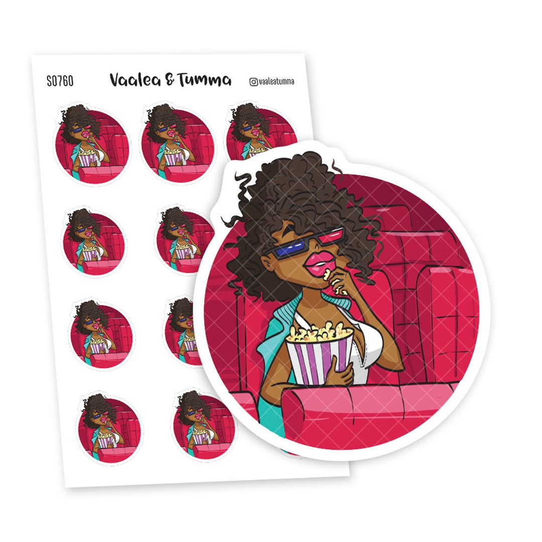 It's Movie Time Planner Stickers, Nia S0760/S0779, Cinema Planner ...