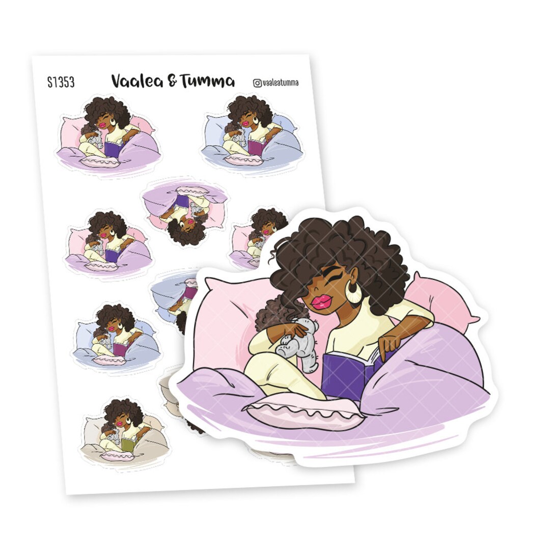 Bedtime Stories With Planner Stickers 'nia' - S1353/S1361 - Etsy