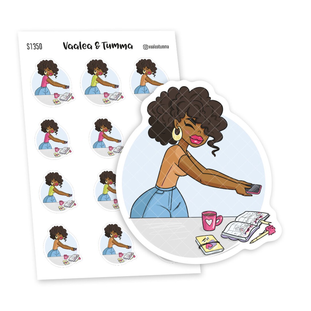 Showcase Your Planner Skills With Stickers 'take a Photo of the Planner ...