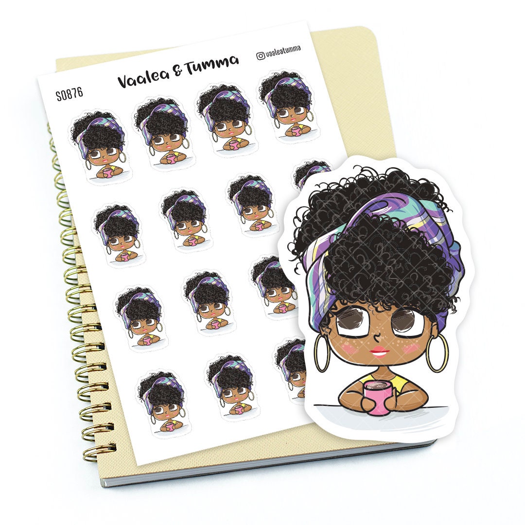 Planner Stickers "zuri" - Coffee Now, Tea Later, S0876/s0900/s0876blue ...
