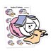 Planner Stickers Ensi I Can't Sleep, S0134, Insomnia Stickers, Sleep ...
