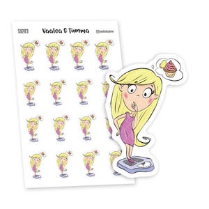 Calories Don't Count on the Weekend Planner Stickers, Vaalea - S0283 ...