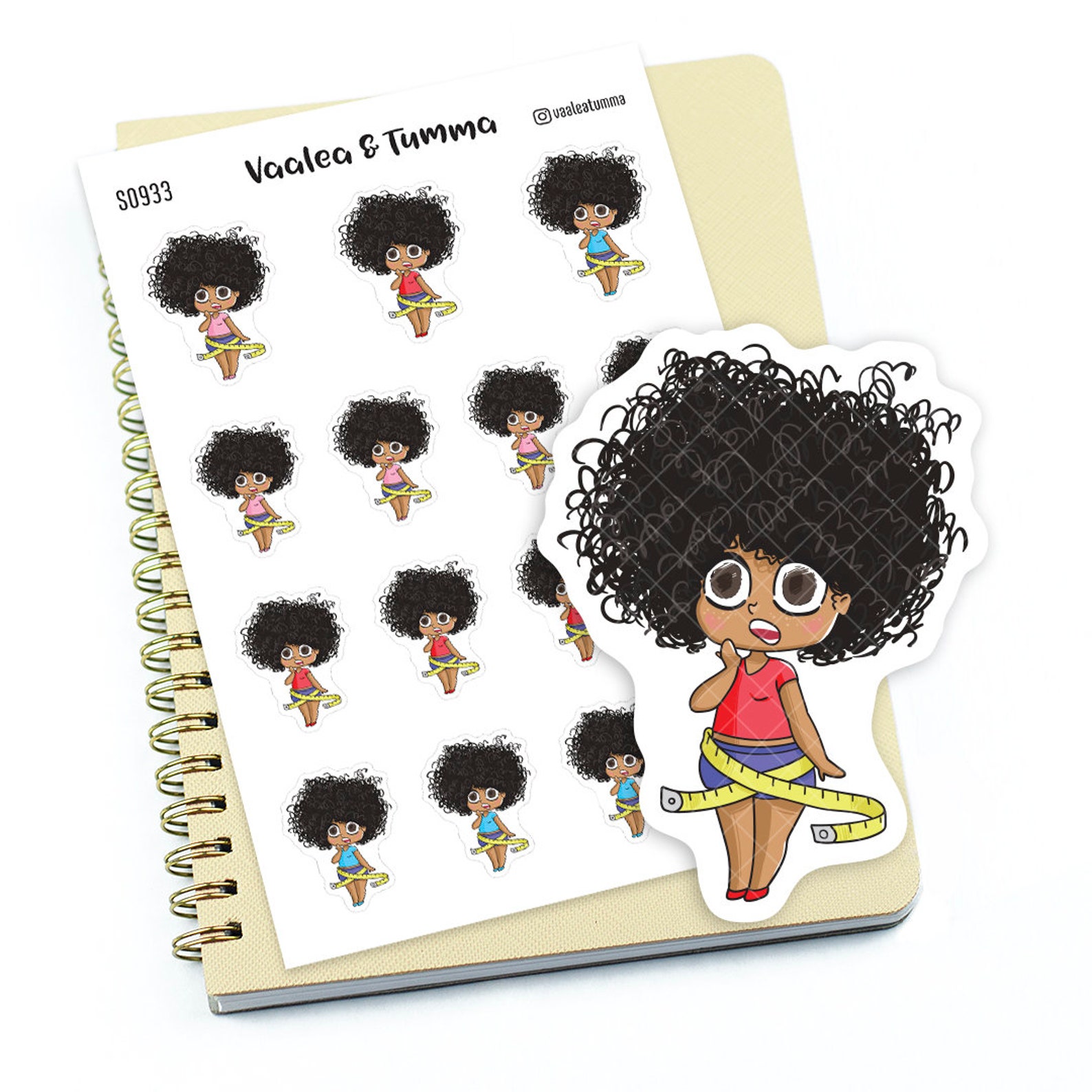 Planner Stickers zuri Be Confident at Any Size - Etsy