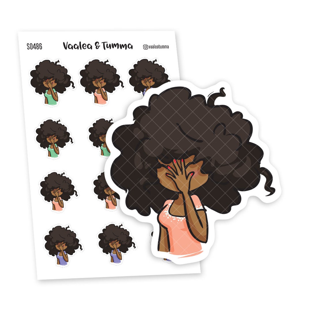 Kawaii Girl Planner Stickers, Hand-drawn Nia Stickers - Etsy
