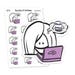 Planner Stickers Ensi I Can't Sleep, S0134, Insomnia Stickers, Sleep ...