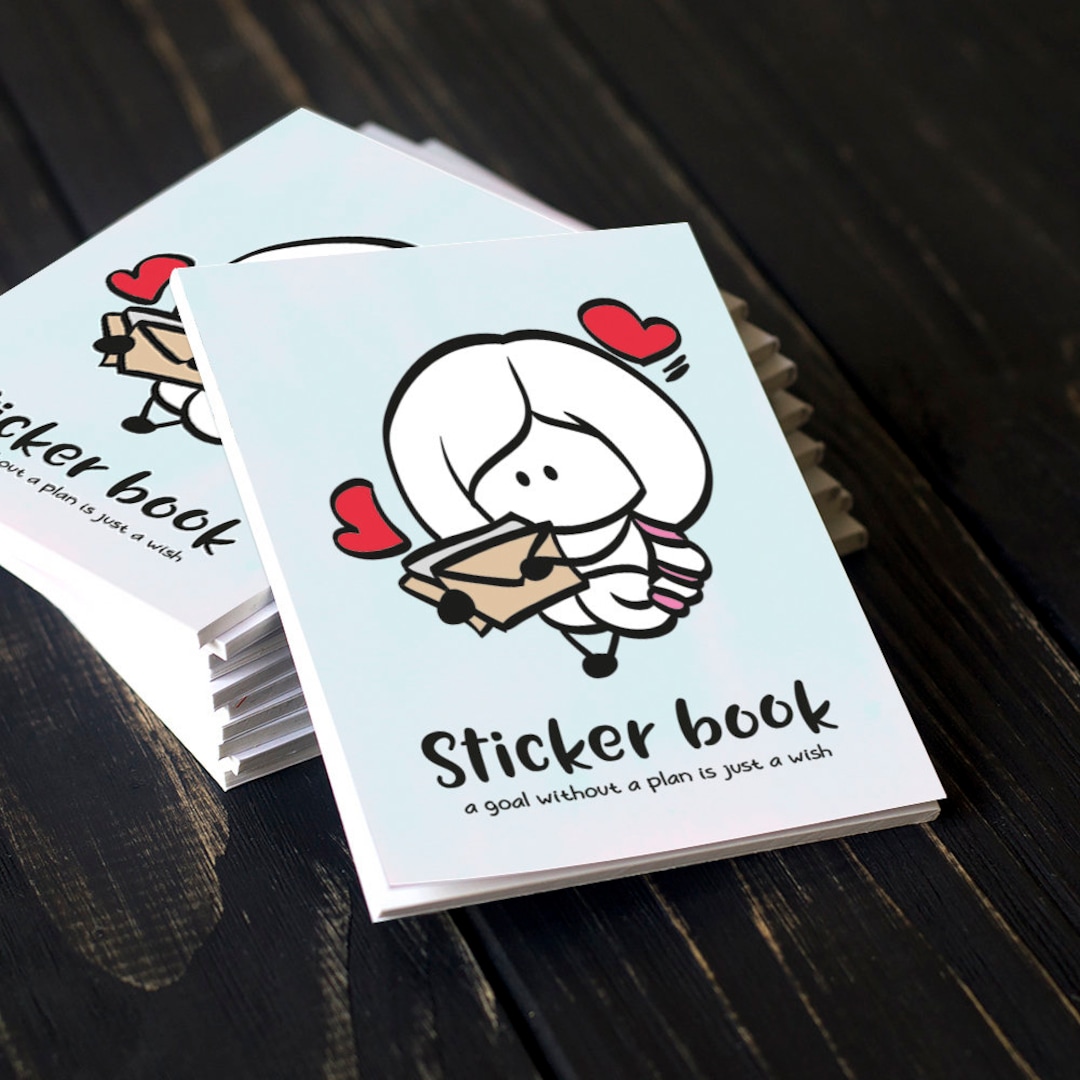 The 2nd Edition Mini Sticker Book Ensi, 18 Mini Sheets, SB001. Sticker ...