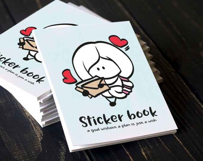 The 2nd Edition! Mini Sticker Book - Ensi, 18 Mini Sheets, SB001 ...