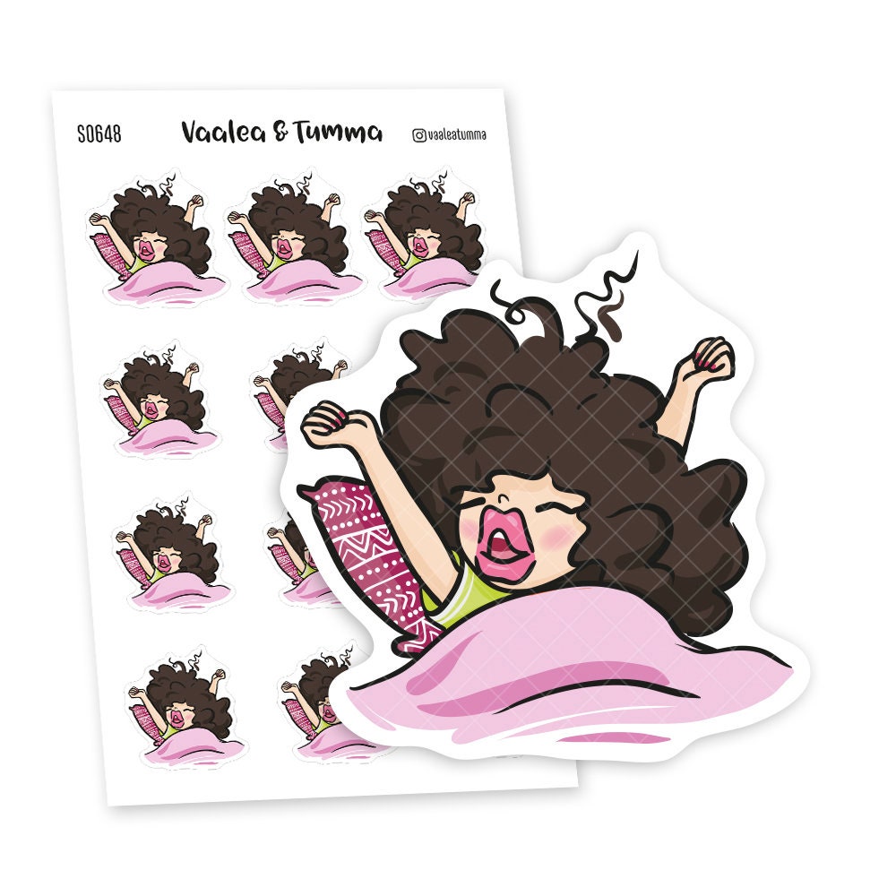 Good Morning Planner Stickers Nia S0487/S0648 Wake up - Etsy