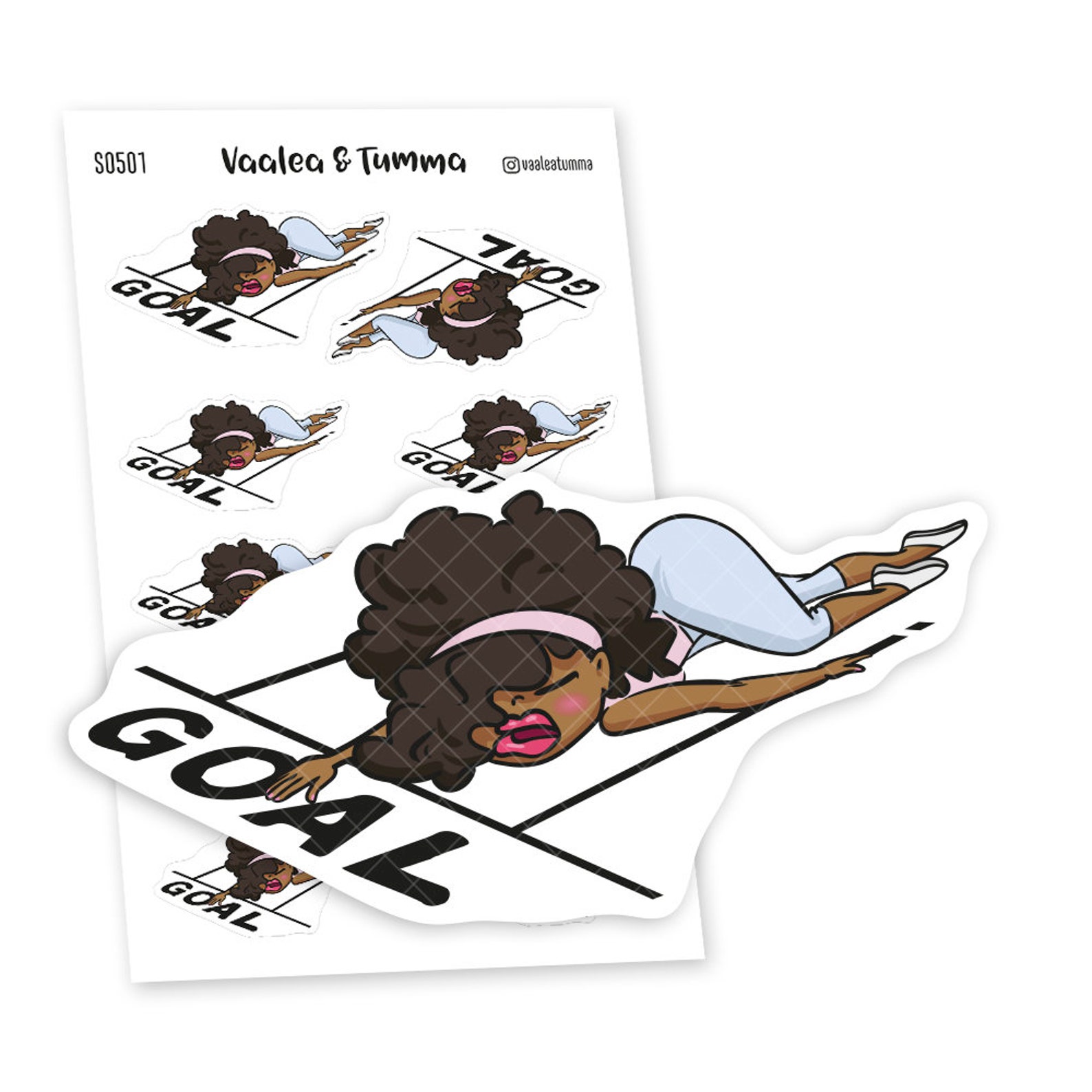 Achieve Goals Planner Stickers Nia S0501/S0579 - Etsy