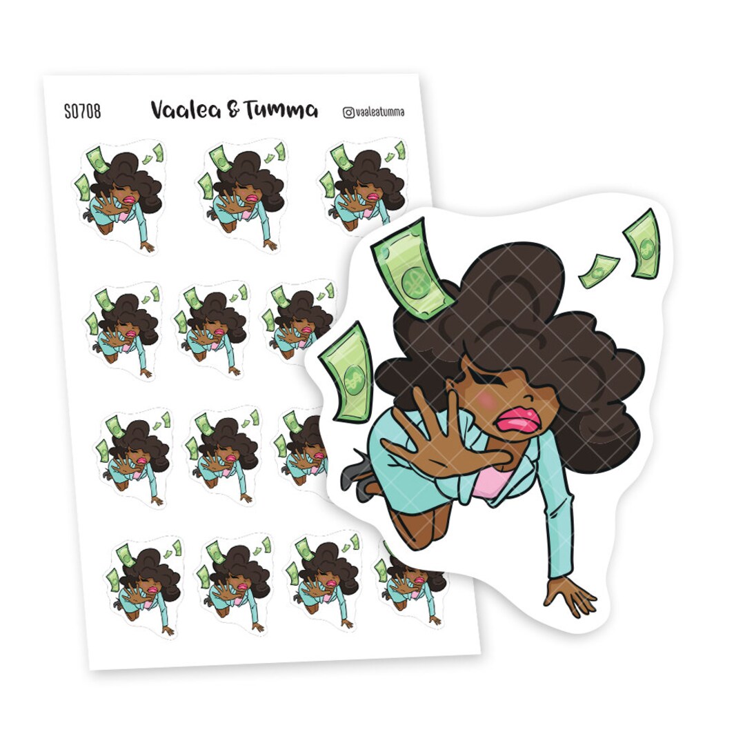 Where Does All My Money Go Planner Stickers, Nia S0708/S0720, Out of ...