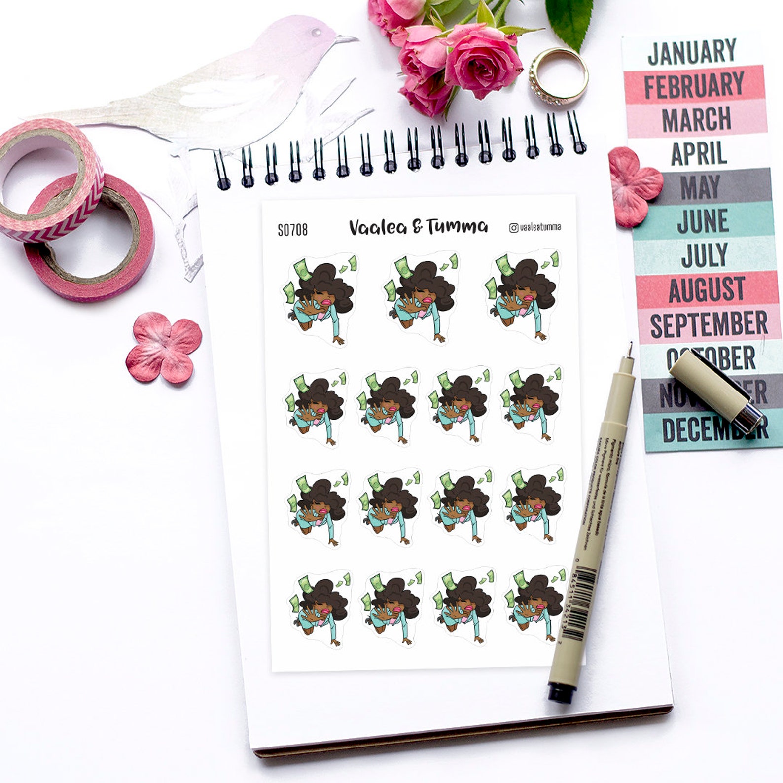Where Does All My Money Go Planner Stickers Nia - Etsy