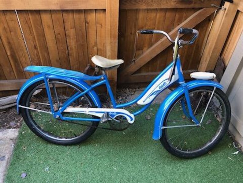 Rare Antique Late 1940s Early 1950s Columbia "torpedo" Girl's Bicycle. - Etsy