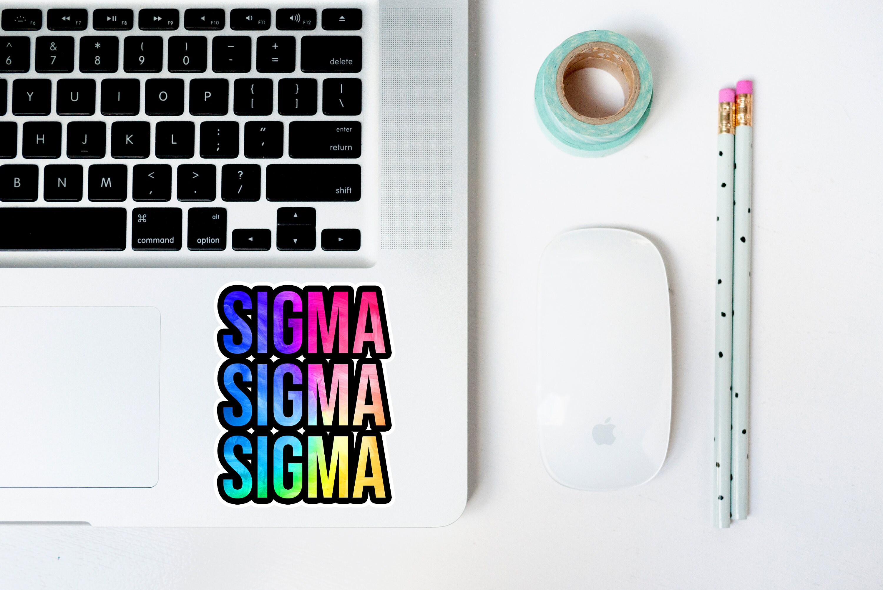 Sigma Sigma Sigma Car Decal Bundle Pack// Laptop Decal Water | Etsy
