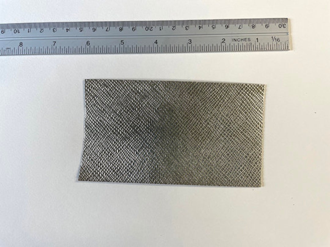 20 Ga Patterned & Textured Nickel Silver Sheet 3" Wide- Sold by the ...