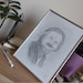 Alan Watts Portrait Graphite Drawing, A4 Size, Framed, Inspirational ...