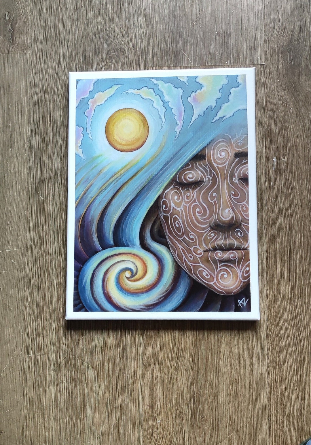 Traditional Art, Surreal Art, Canvas Painting, Medium Sized, Visionary ...