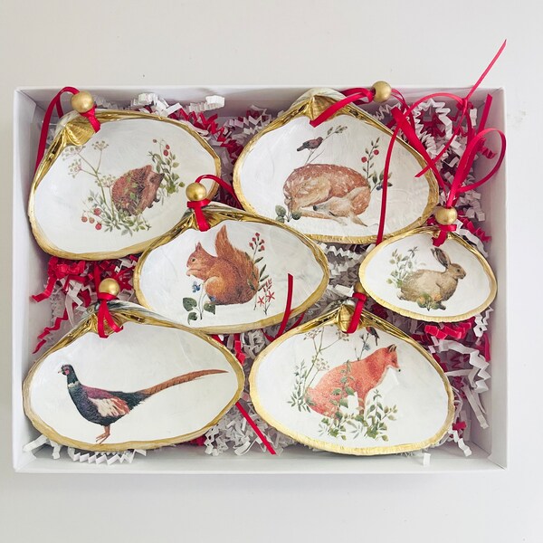 Shell Ornaments - Etsy