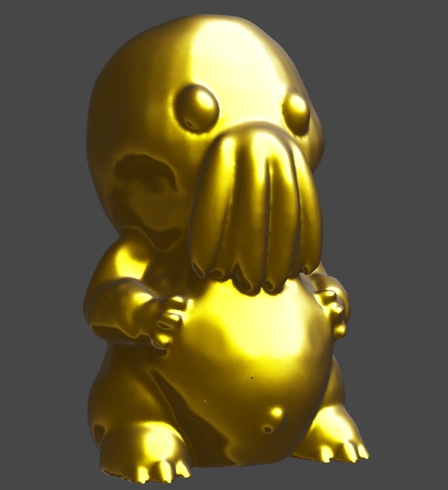 Baby Buddha Cthulhu Desk Toy [STL File] - Etsy