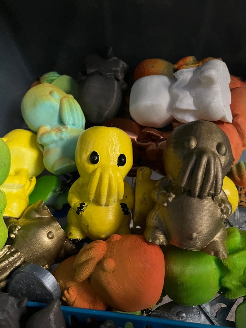 Baby Buddha Cthulhu Desk Toy [STL File] - Etsy