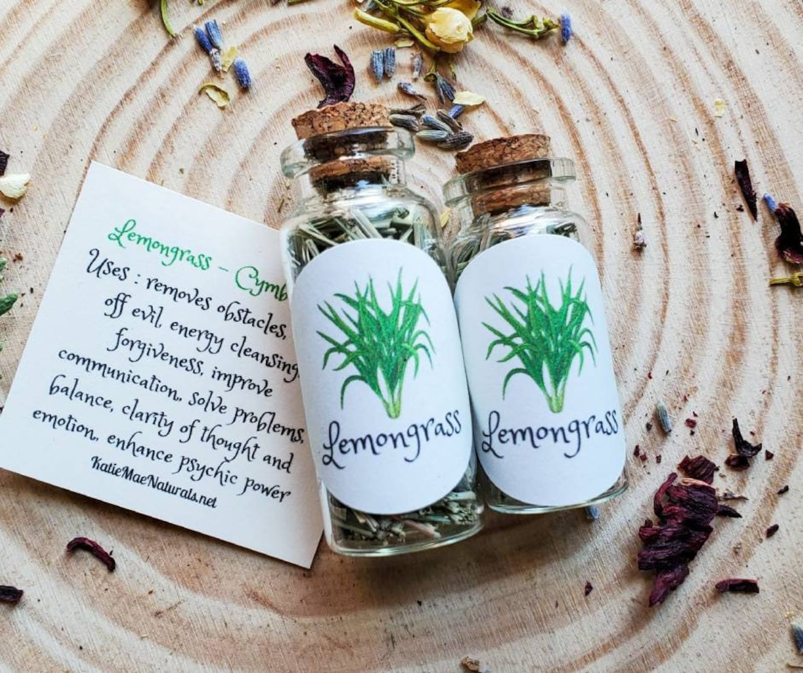 Mini Apothecary Herb Bottles Dried Herbs for Rituals - Etsy