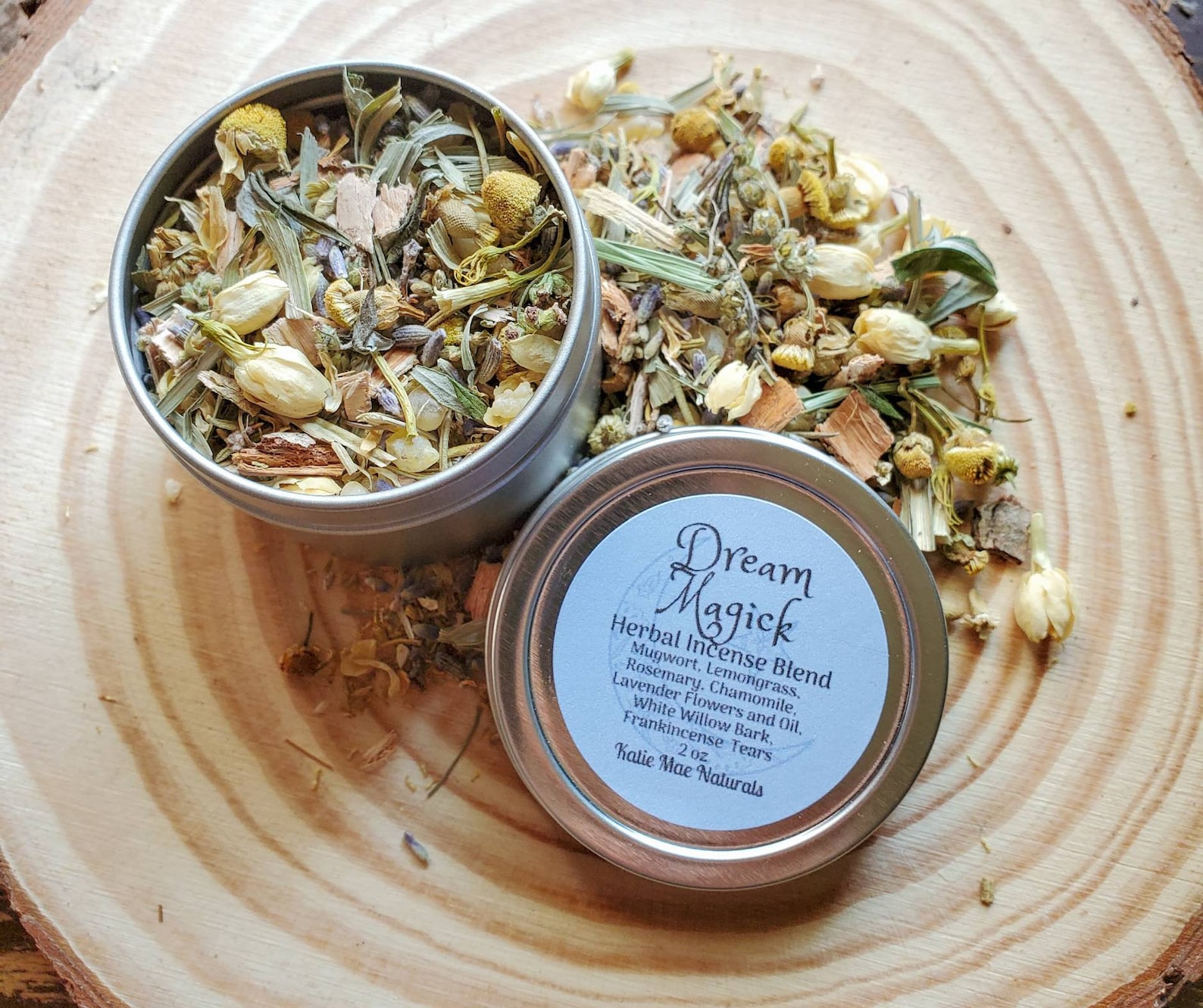 Dream Magick Herbal Incense Blend Loose Incense Herbal | Etsy