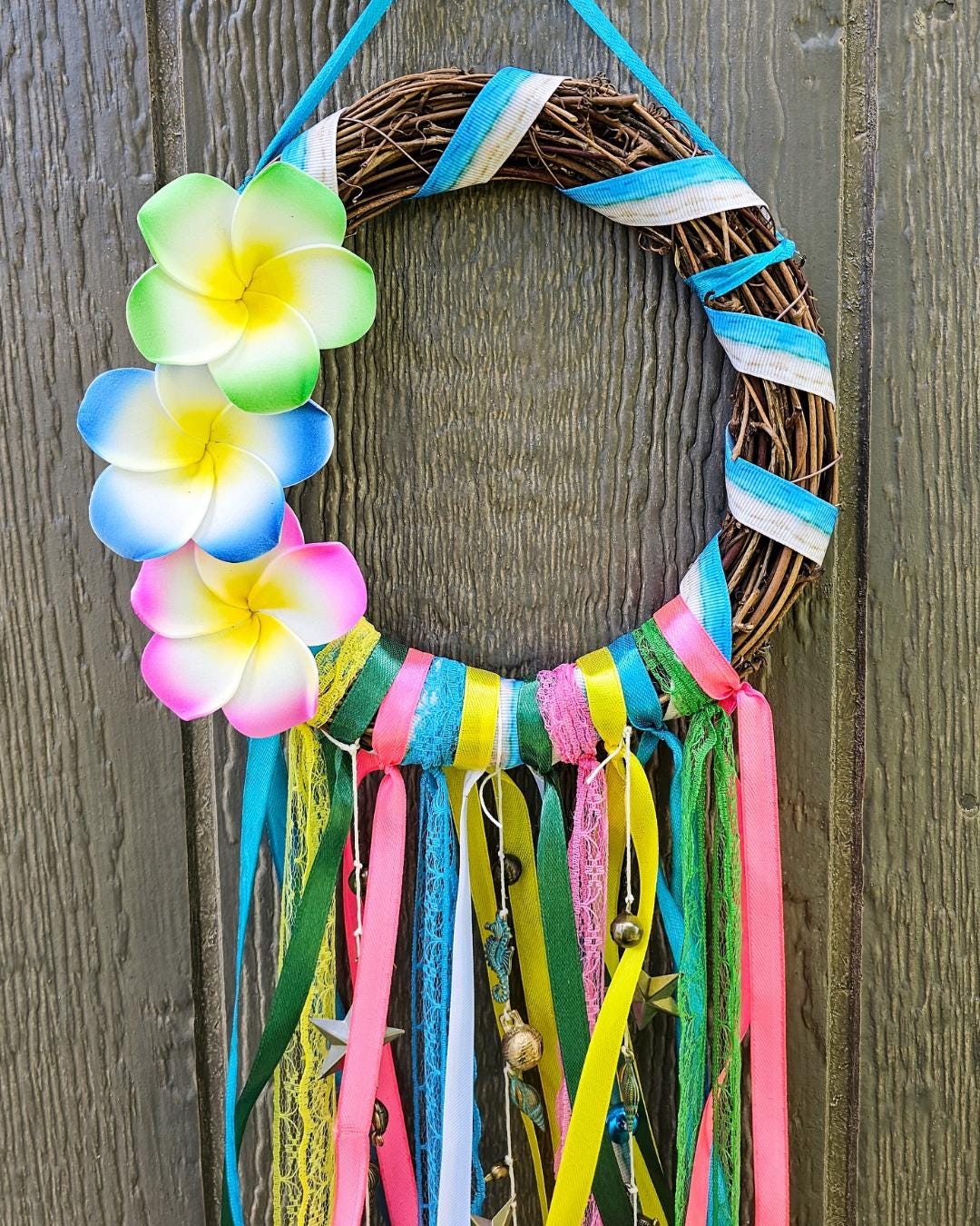 Witches Bells Door Wreath | Tropical Witch Bells | Witchy Decor ...
