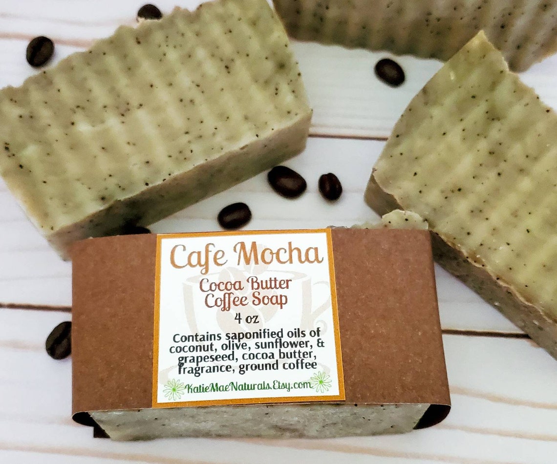 Cafe Mocha Cocoa Butter Soap Coffee Soap Palm Oil Free | Etsy